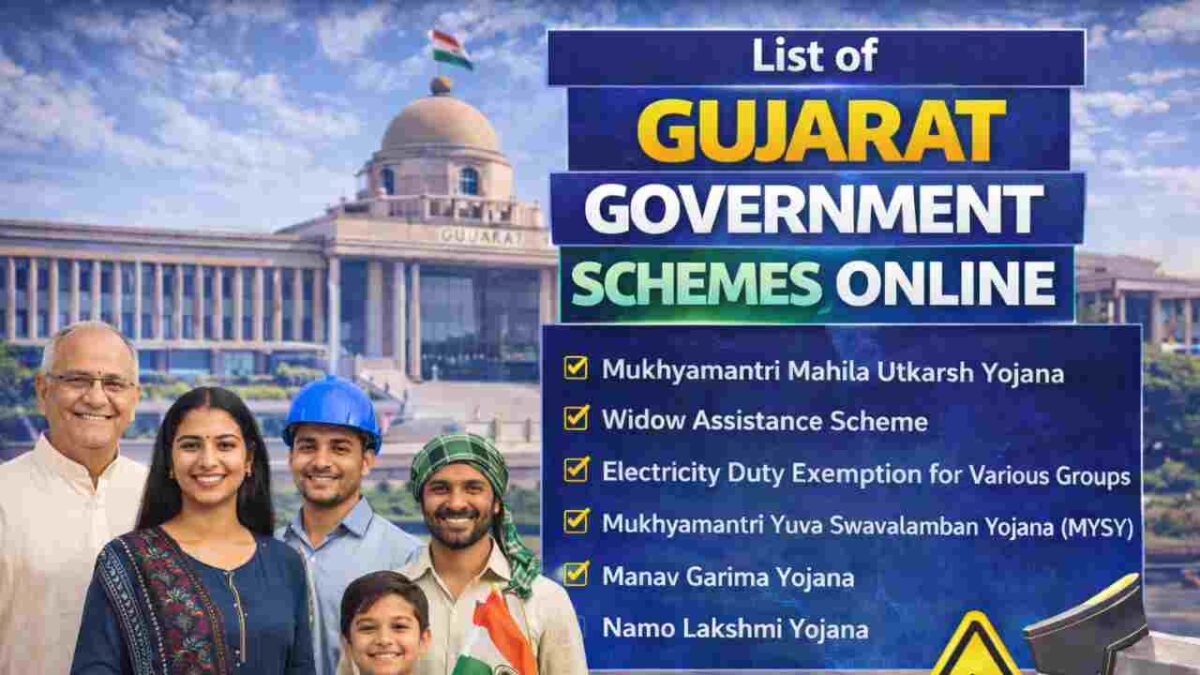 List of Gujarat Government Schemes for Citizens - MaruGujarat